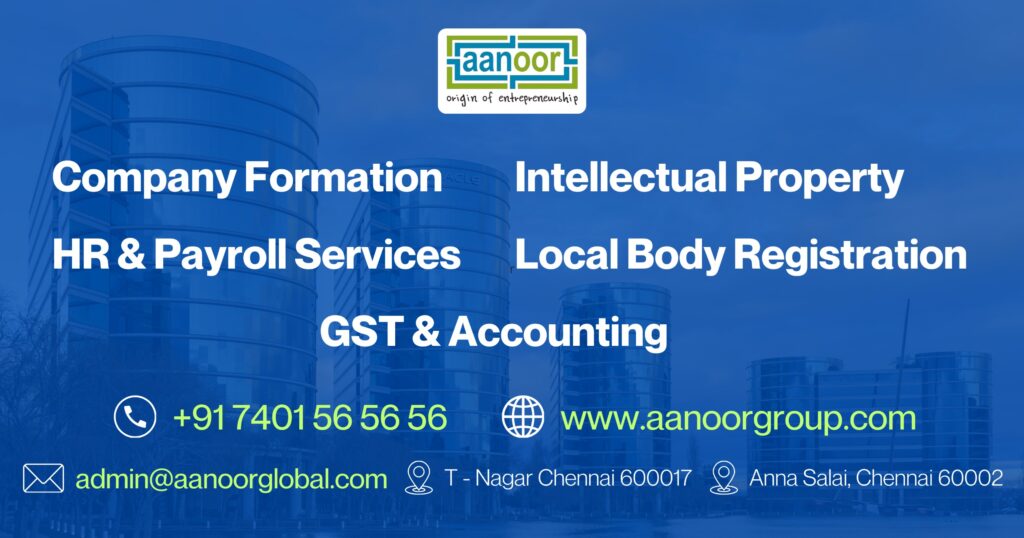 Company Formation, IPR, Tax Filing Service – Aanoor Group